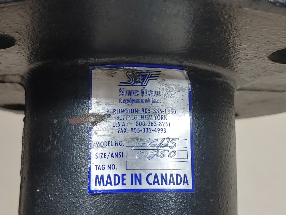 Sure Flow YF-125 2-1/2" 125# RF Flanged Y Strainer