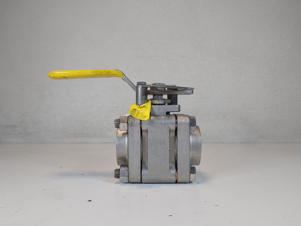 Apollo 1-1/2" 1500 CWP SW CF8M FP 3-PC Ball Valve Model#: 86A-207-01
