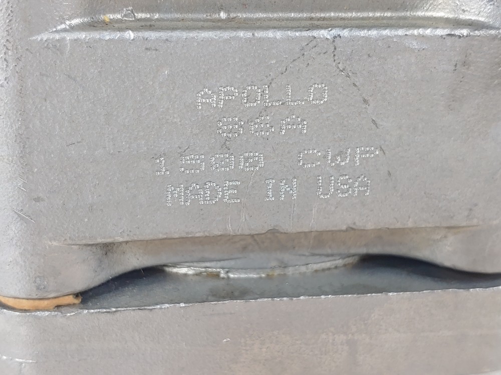 Apollo 1-1/2" 1500 CWP SW CF8M FP 3-PC Ball Valve Model#: 86A-207-01