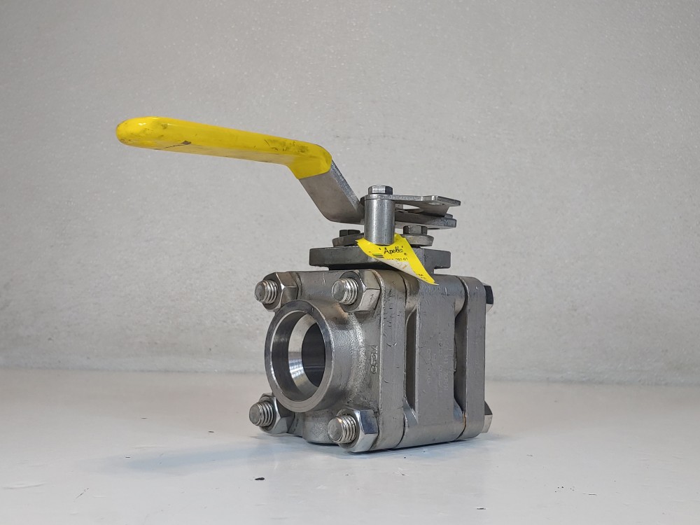 Apollo 1-1/2" 1500 CWP SW CF8M FP 3-PC Ball Valve Model#: 86A-207-01