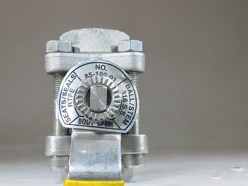 Apollo 3/4" 1000 WOG RP CF8M 3-PC Threaded Ball Valve Figure#: 85-100-01