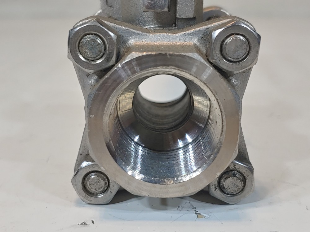 Apollo 3/4" 1000 WOG RP CF8M 3-PC Threaded Ball Valve Figure#: 85-100-01