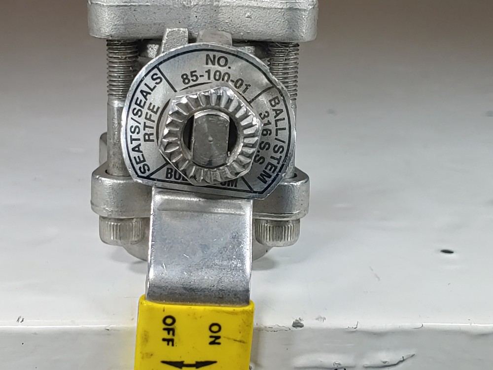 Apollo 3/4" 1000 WOG RP CF8M 3-PC Threaded Ball Valve Figure#: 85-100-01