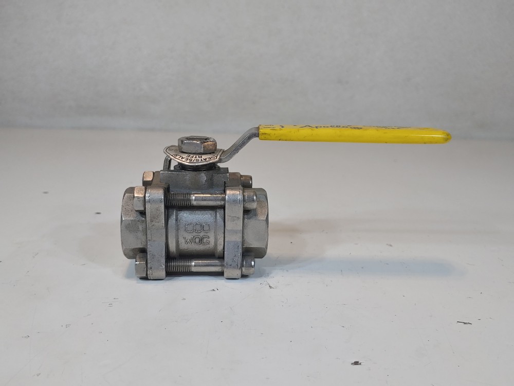 Apollo 3/4" 1000 WOG RP CF8M 3-PC Threaded Ball Valve Figure#: 85-100-01