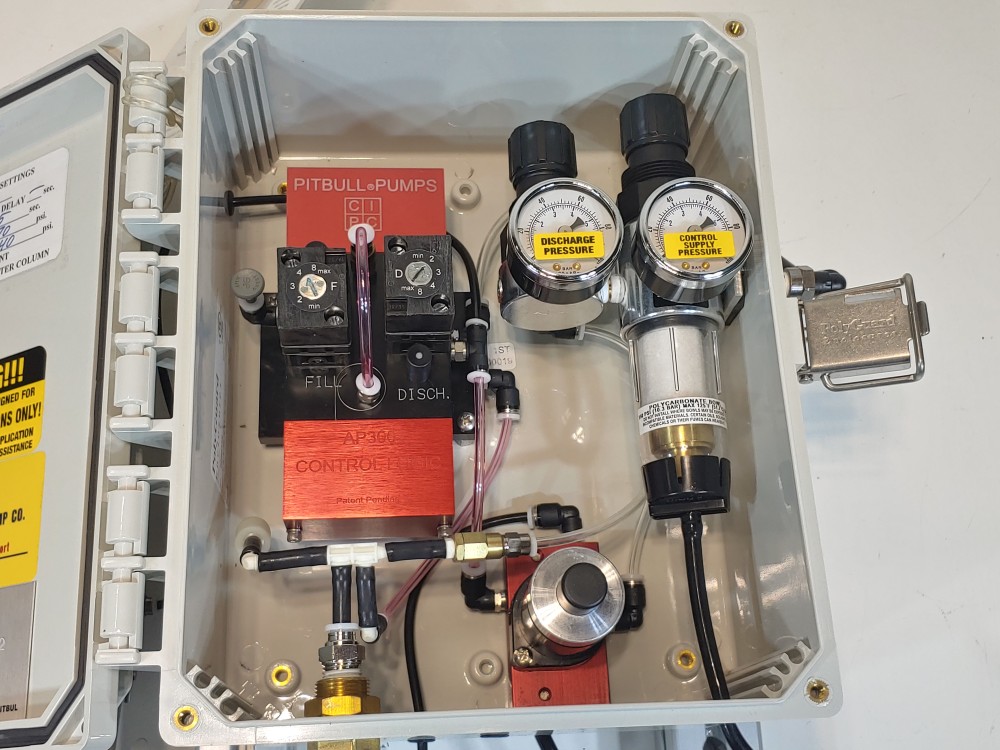 Pitbull AP300G2 All Pneumatic Submersible Pump Control Panel