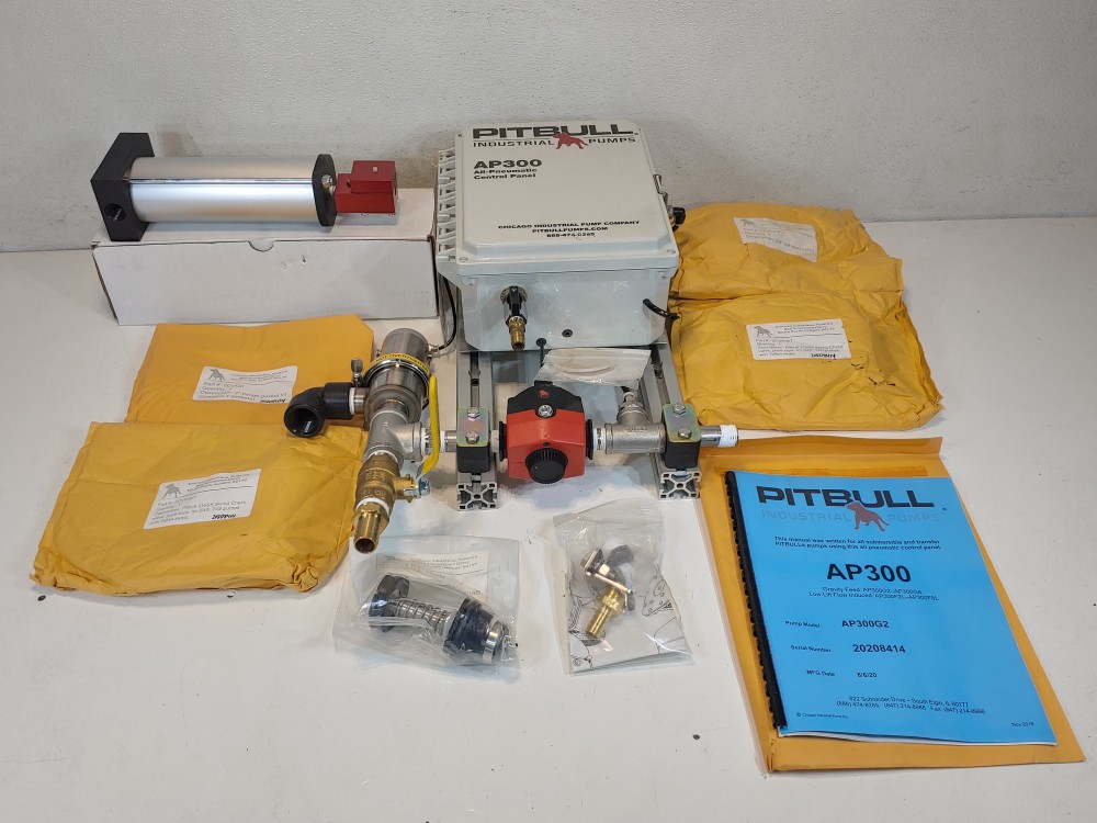 Pitbull AP300G2 All Pneumatic Submersible Pump Control Panel