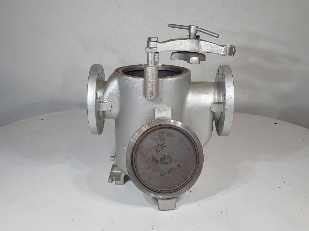 Hayward 4" 150# RF WCB Model 72 Simplex Strainer ST072040BR30OV