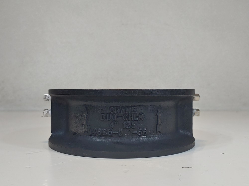 Crane Duo-Chek II Wafer Check Valve 4" 125# Figure#: G12HMP