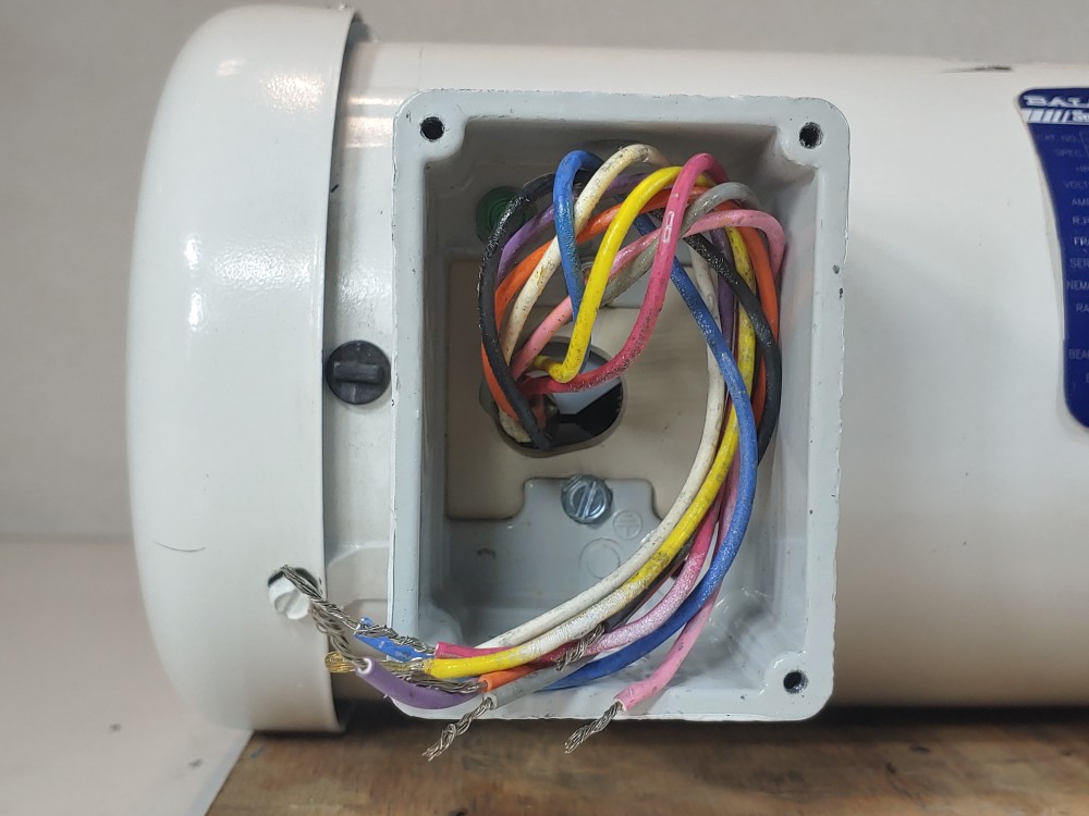 Baldor 3HP 3450 RPM Electric Motor Frame:56C Cat#: VEWDM3559