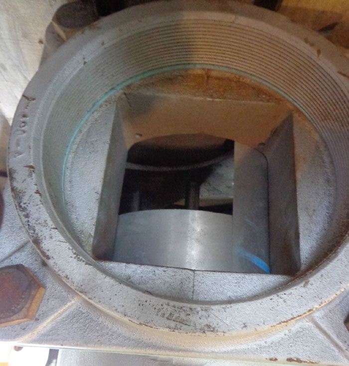 NORTH AMERICAN 8" ADJUSTABLE PORT VALVE 1004-9-F