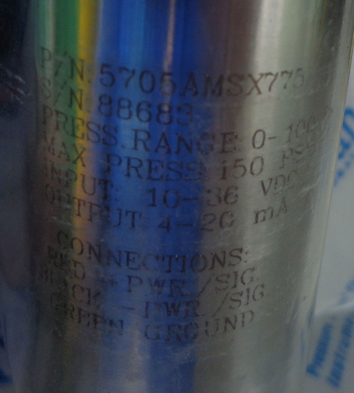 VIATRAN CORP PRESSURE TRANSMITTER