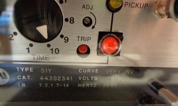 ABB OVERCURRENT RELAY TYPE 51Y
