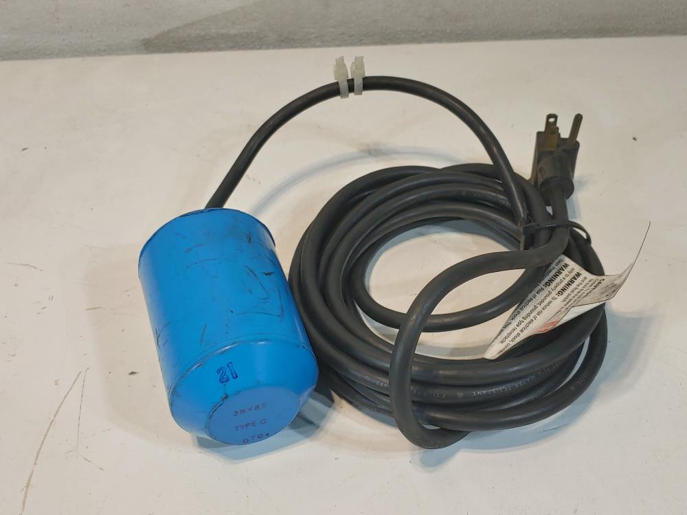 DAYTON MECHANICAL FLOAT SWITCH #3BY82