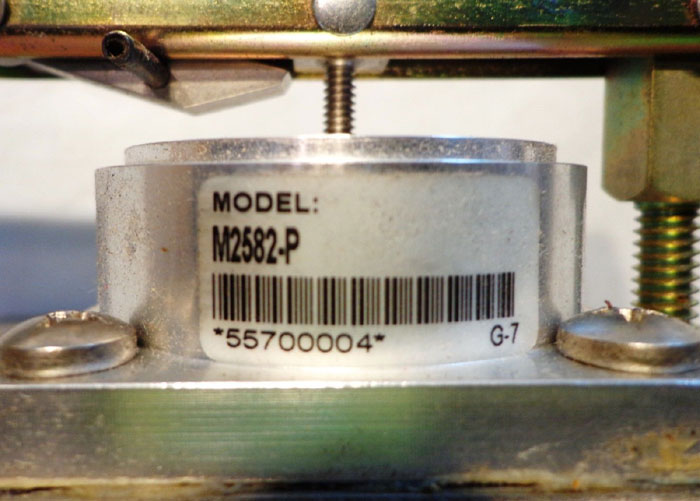 F.W. MURPHY PNEUMATIC FUEL GAS SHUT-OFF VALVE M2582-P
