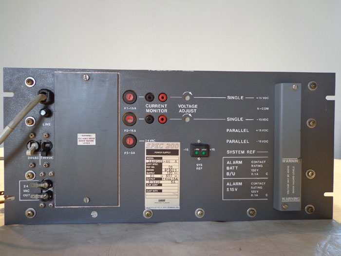 FOXBORO SPEC 200 POWER SUPPLY