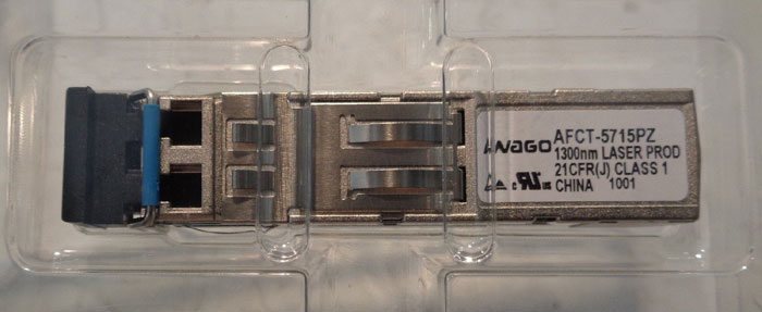 LOT OF (4) NEWARK / AVAGO OPTICAL TRANSCEIVER AFCT-5715PZ
