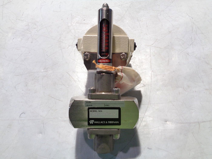 WALLACE & TIERNAN ARMORED PURGE METER, # 5120M12135AXKX & 5120M12335AXL ...