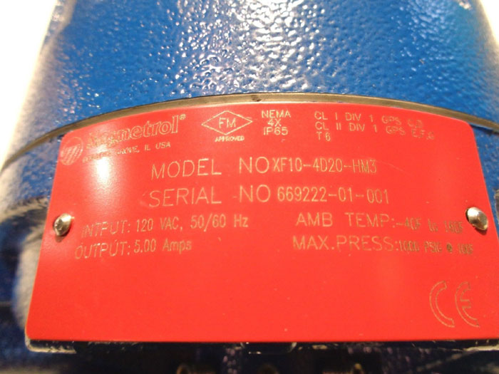 MAGNETROL FLOW SWITCH XF10-4D20-HM3