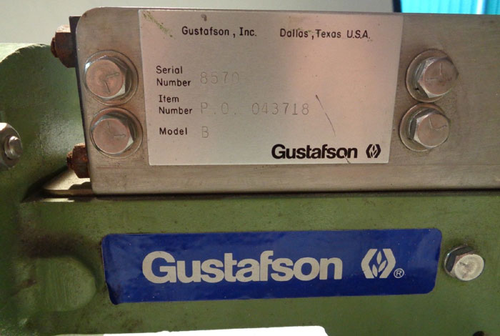 GUSTAFSON SOLIDS SAMPLER MODEL B W/ DAYTON SPLIT PHASE GEAR MOTOR 6K325A