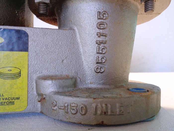 ENARDO 2" 150# PRESSURE & VACUUM RELIEF VALVE 950-2-221