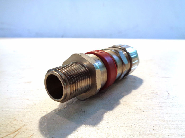 LOT OF (4) HAWKE CABLE GLANDS, 1/2" NPT, TYPE 711, SIZE "A"