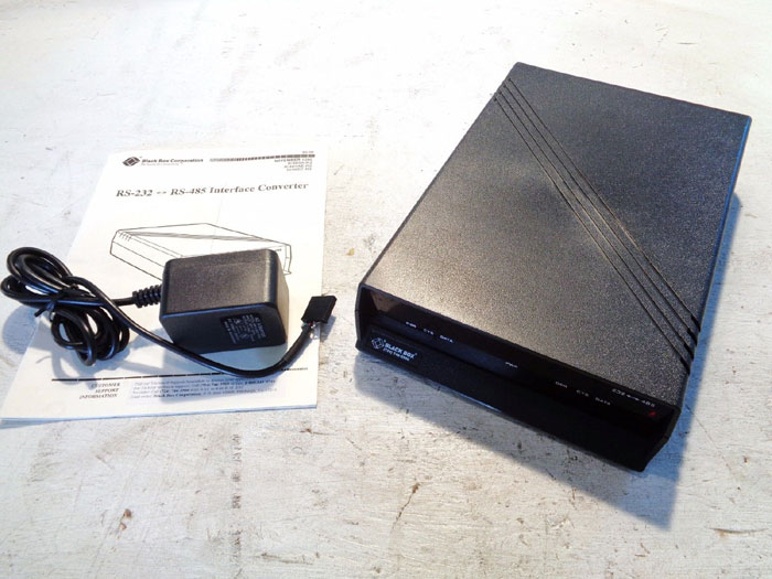 BLACK BOX RS-232 TO RS-485 INTERFACE CONVERTER IC485A-R3