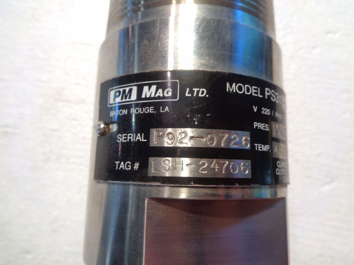 PROMAG / PM MAG LTD. LEVEL SWITCH, MODEL#: PS31-SSH-6S-2 OR MODEL ...