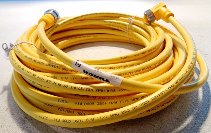 BOX OF (5) TURCK FIELDBUS CABLES, PART#: RSV WKV 496-15M, ID#: U9099-15