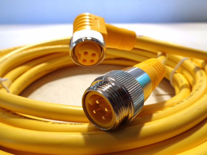 BOX OF (5) TURCK FIELDBUS CABLES, PART#: RSV WKV 496-15M, ID#: U9099-15