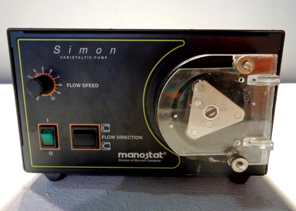 MANOSTAT SIMON VARISTALTIC PUMP, MODEL#: 72-310-000