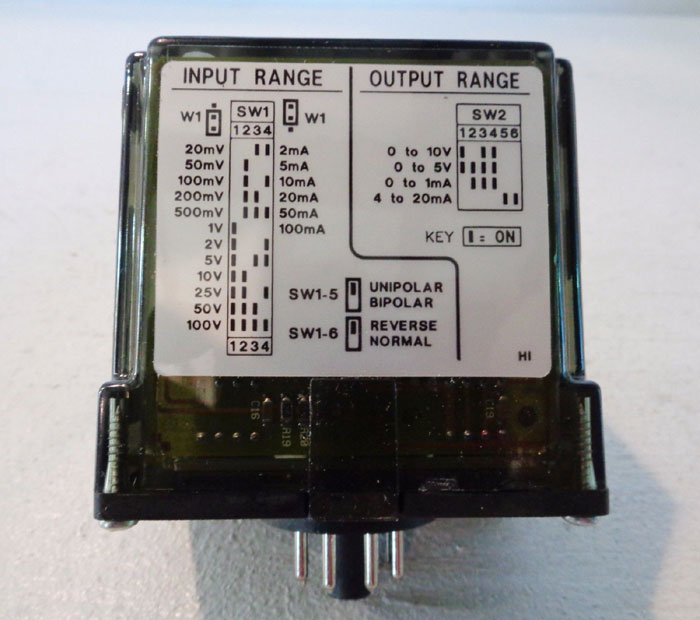 ACTION PAK DC INPUT FIELD CONFIGURABLE ISOLATOR - MODEL 4380-2000