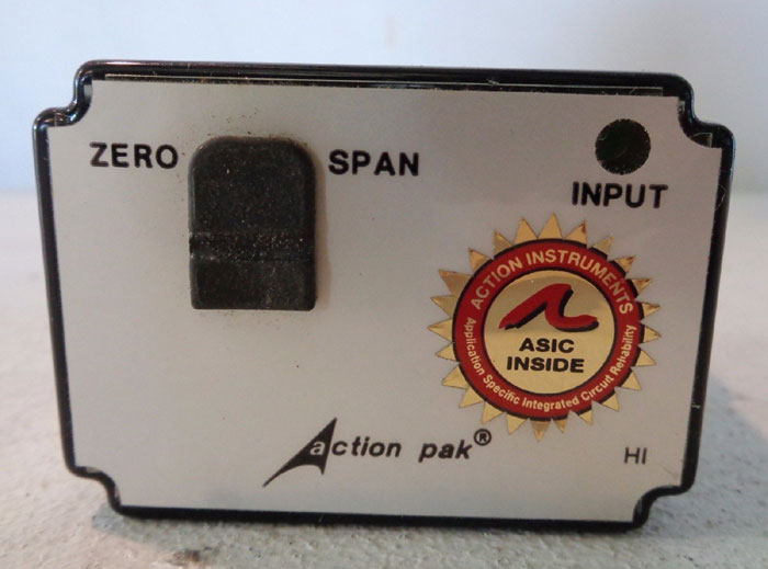 ACTION PAK DC INPUT FIELD CONFIGURABLE ISOLATOR - MODEL 4380-2000