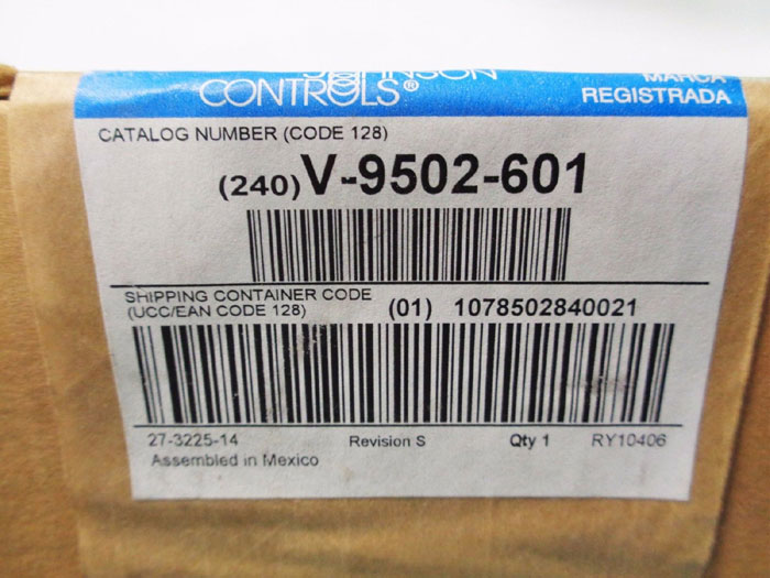 JOHNSON CONTROLS PILOT POSITIONER V-9502-601