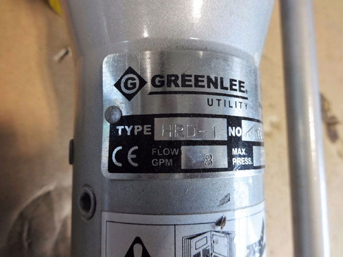 GREENLEE UTILITY GROUND ROD DRIVER - TYPE HRD-1