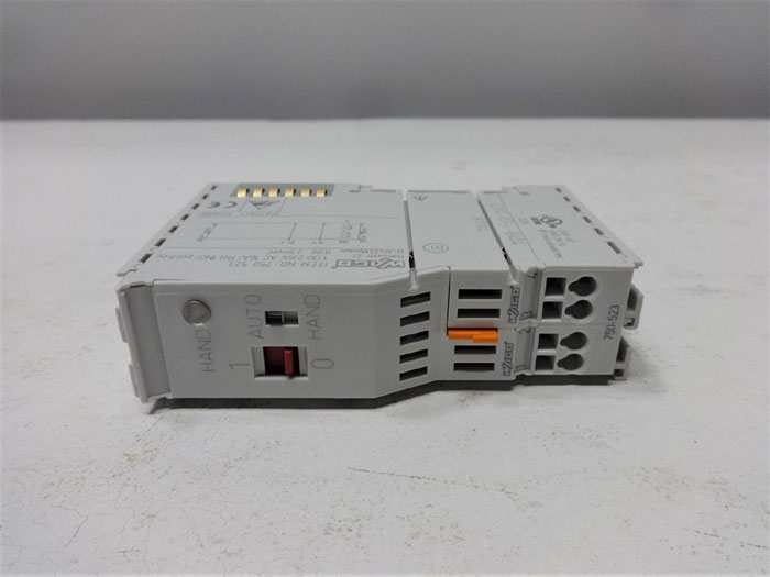 LOT OF (5) WAGO 1-CHANNEL RELAY OUTPUT MODULE RELAY 750-523