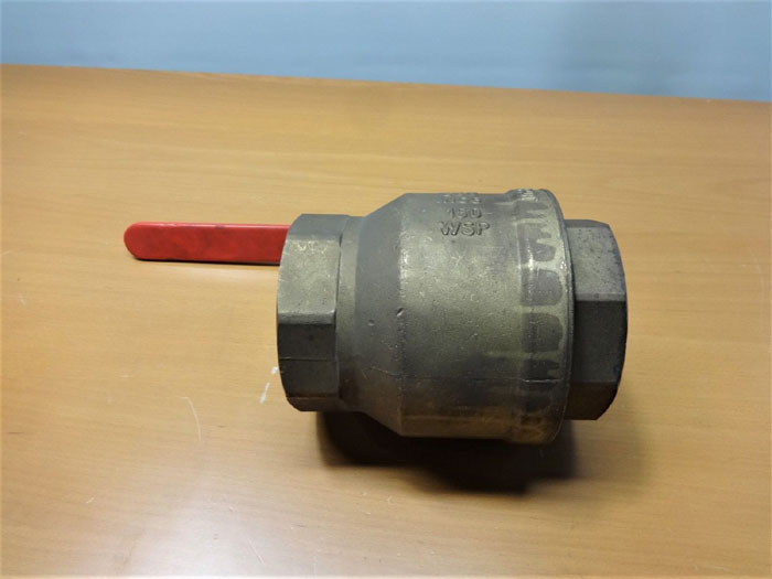 MAS 4" NPT BRASS BALL VALVE #B-3 WITH 600 WOG & 150 WSP