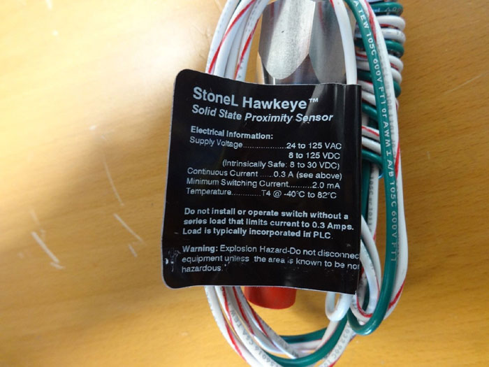 STONEL HAWKEYE SOLID STATE PROXIMITY SENSOR HK3077SR