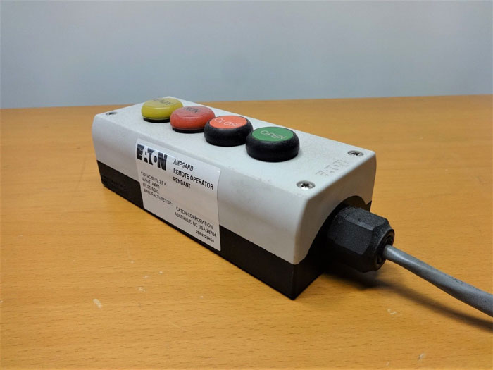 EATON AMPGARD REMOTE OPERATOR 87C0576G01 WITH PENDANT 87C0576G02