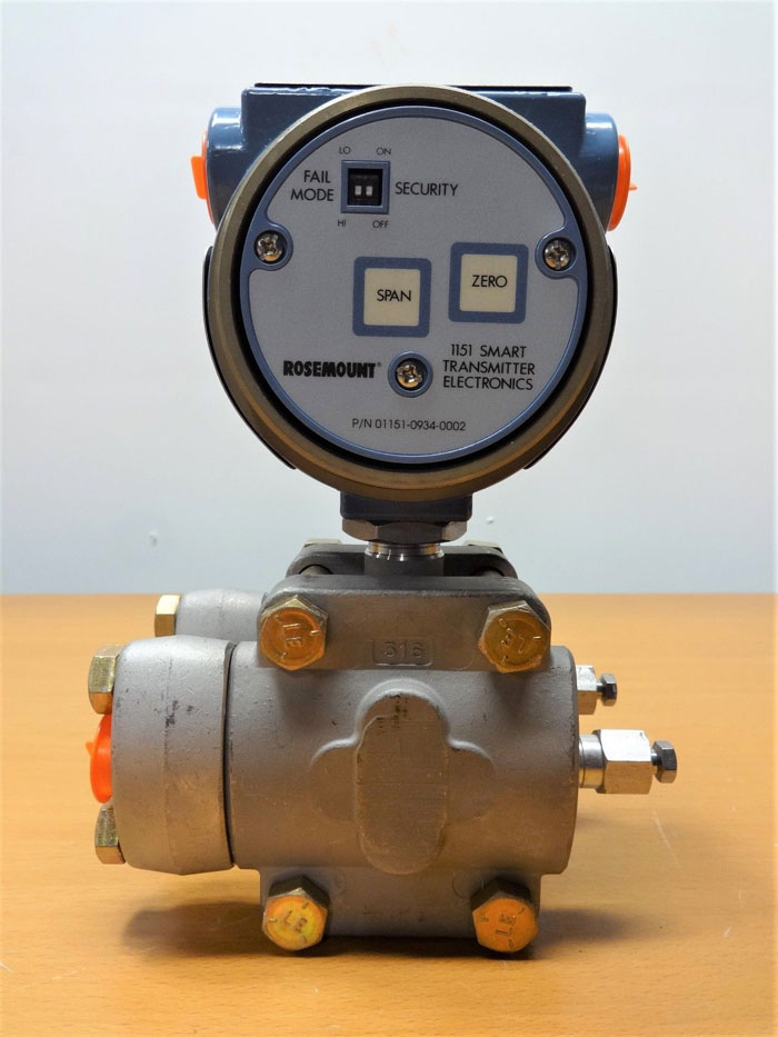 ROSEMOUNT ALPHALINE SMART PRESSURE TRANSMITTER 1151DP3S22B3