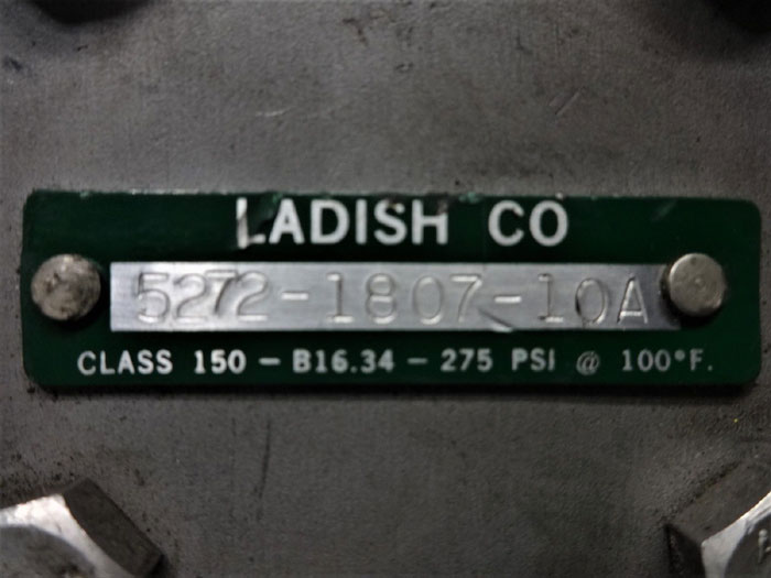 LADISH 1" 150# CF8M SWING CHECK VALVE 5272-1807-10A