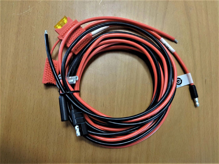 LOT OF (9) ASSORTED CONNECTOR CABLES FOR MICRO MOTION, MOTOROLA & MORE