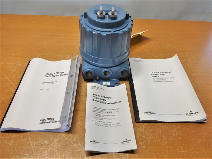 MICRO MOTION ELITE REMOTE FLOW TRANSMITTER RFT9739D4SUAEZ