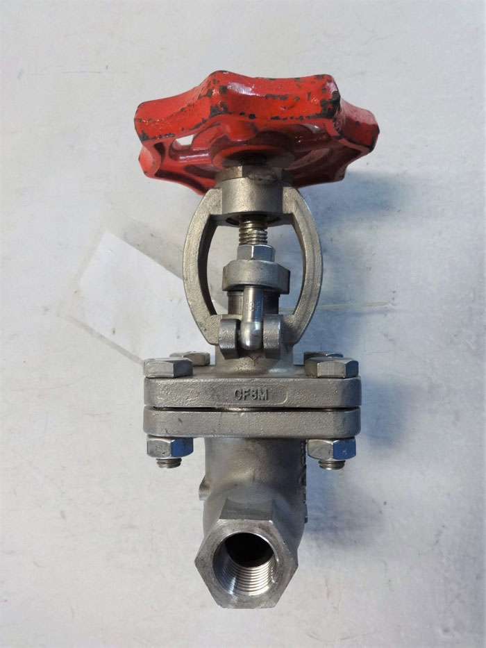 ALOYCO 1/2" NPT 150# CF3M GLOBE VALVE, CAT# 310
