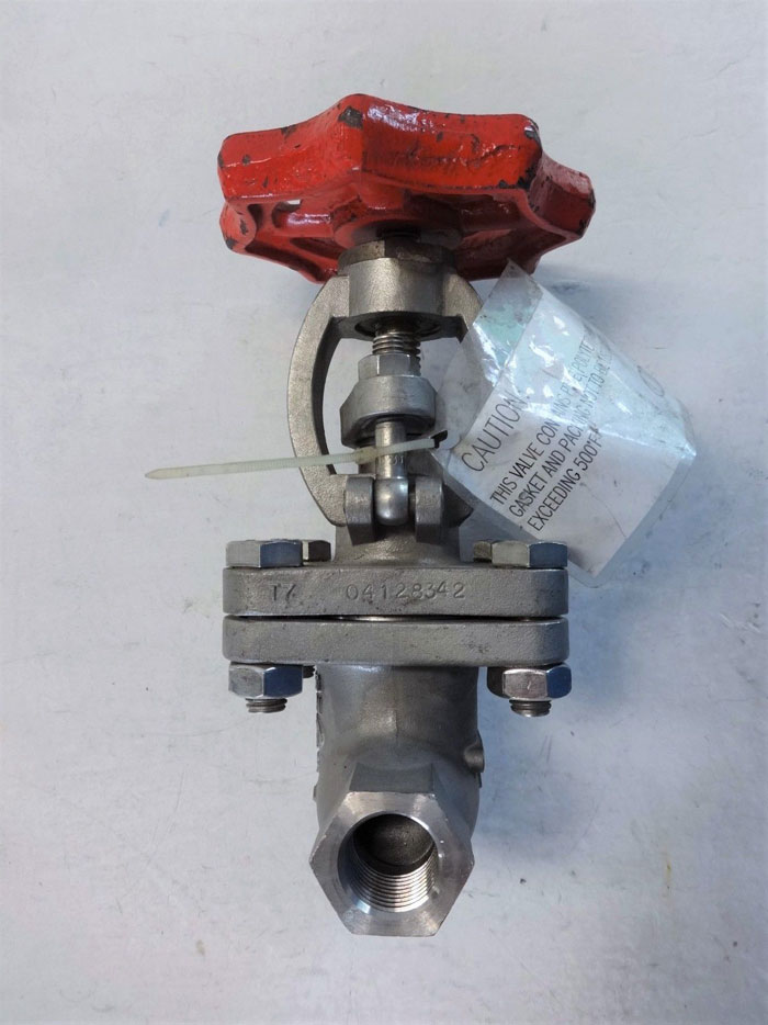 ALOYCO 1/2" NPT 150# CF3M GLOBE VALVE, CAT# 310