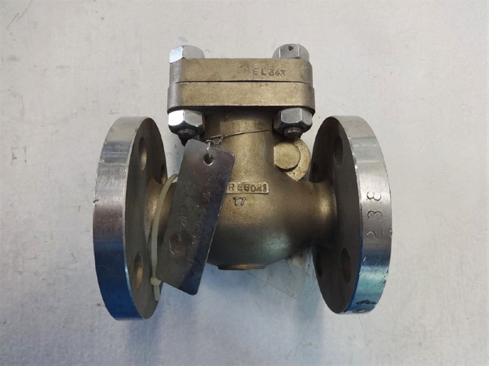 ALOYCO 1" FLANGED 150# CF8M SWING CHECK VALVE, PART# 377