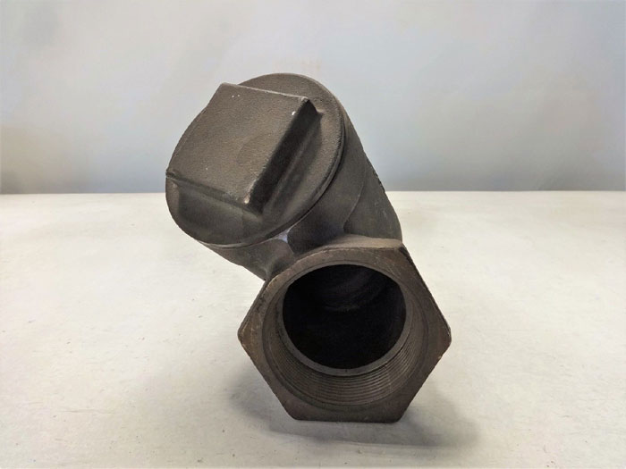 NIBCO 3" NPT Y-PATTERN SWING CHECK VALVE, 150 SWP, 300 WOG, BRONZE