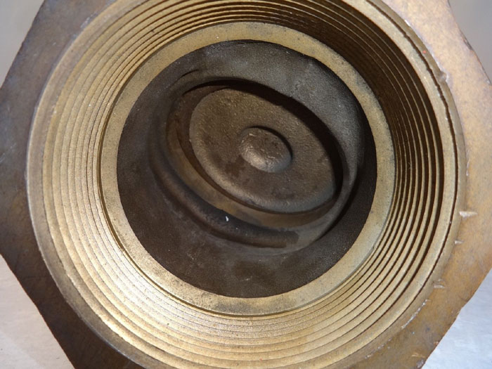 NIBCO 3" NPT Y-PATTERN SWING CHECK VALVE, 150 SWP, 300 WOG, BRONZE