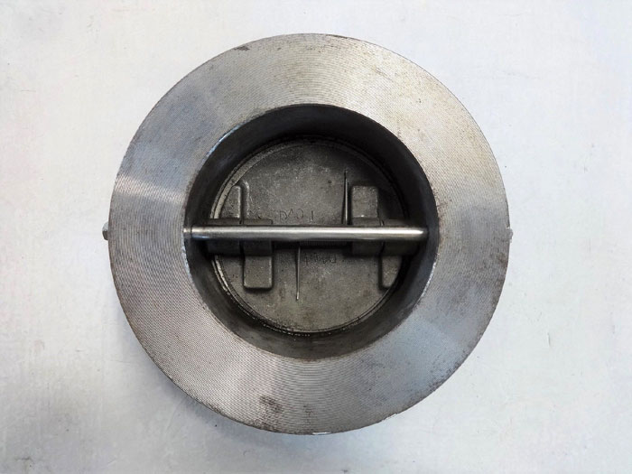 CRANE MARLIN 4" 300#WCB DOUBLE DISC WAFER CHECK VALVE, FIG# M300CCPYR