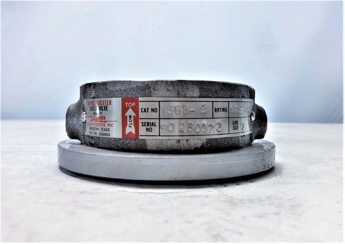 DANIEL CHEXTER 2" 6000# PIVOT DISC CHECK VALVE, CF8M BODY, SS DISC, CAT ...