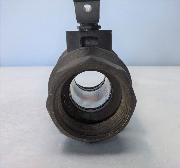 WATTS 2-1/2" NPT BRONZE BALL VALVE, 400 WOG